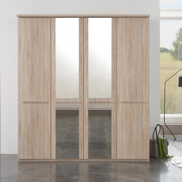 586 - 2 Door Robe with 2 Mirrors and Frame | Magnum Furniture