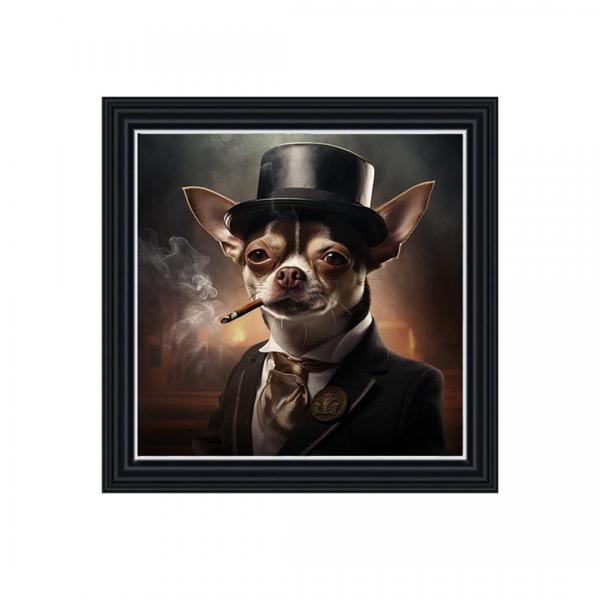 Gangster Chihuahua Tan Smoking | Magnum Furniture