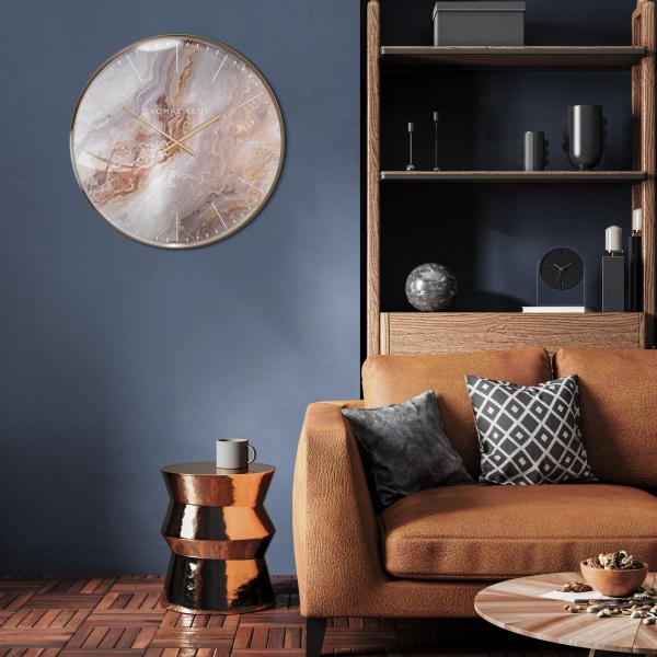 26" Oyster Grand Clock Bronze | Magnum Furniture