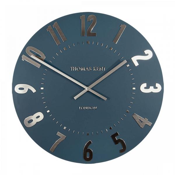 20" Mulberry Wall Clock Midnight Blue | Magnum Furniture
