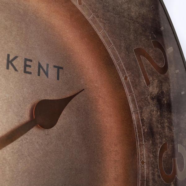 21" Sovereign Gold Wall Clock | Magnum Furniture