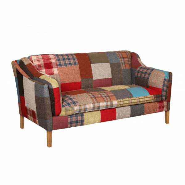 2 Seater Patchwork Sofa | Meyer & Marsh