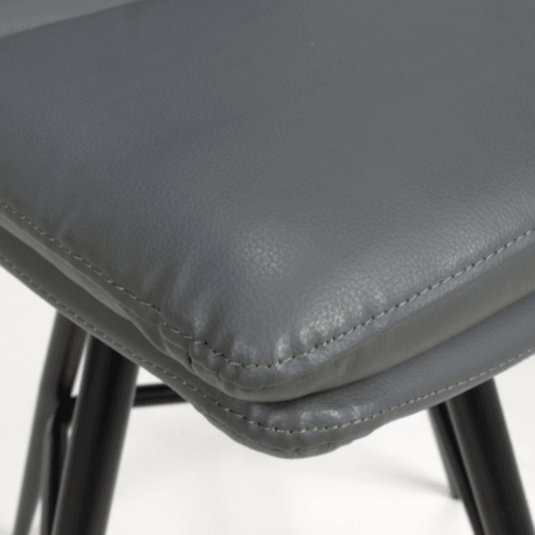 Swivel Bar Chair Grey | Meyer & Marsh