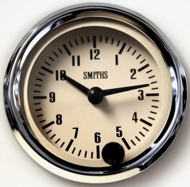 Smiths Classic Clock 12 Hour Analogue Magnolia | Europa Specialist Spares