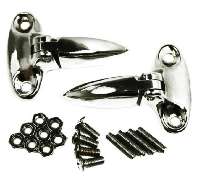 Chrome Boot Hinges Die Cast O/E for Mini Boot PER PAIR | Europa ...