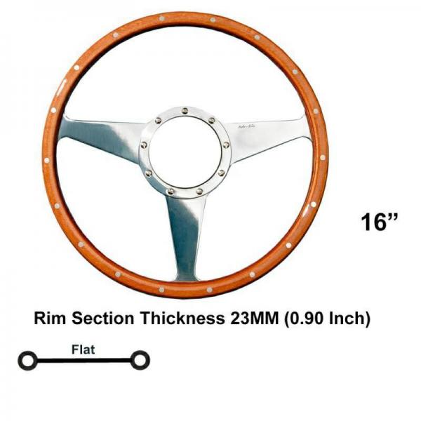 Moto Lita Mk3 16" Steering Wheel Flat Plain | Europa Specialist Spares