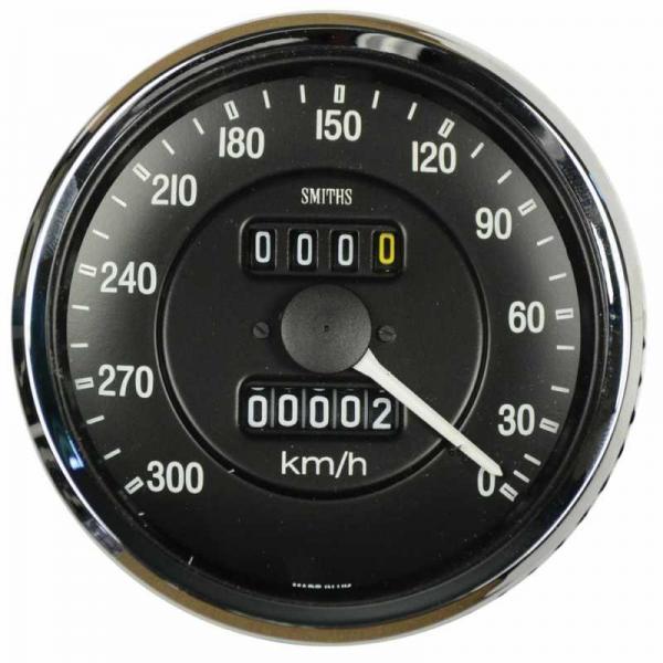 Classic Cobra Speedometer Smiths 0-300 Kph Anti- Clockwise 100mm ...