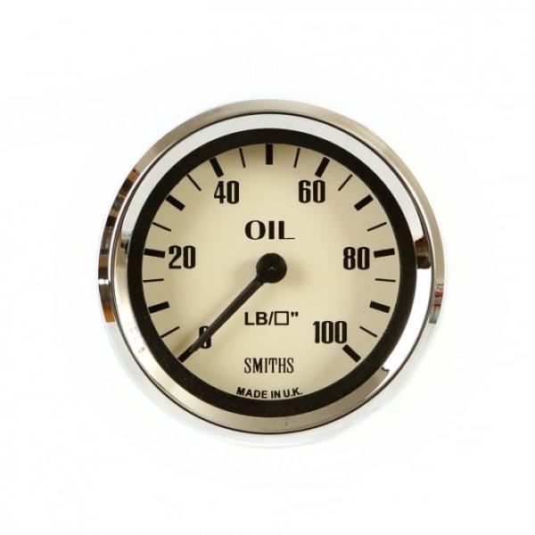 Classic Magnolia 52mm Smiths Oil Pressure Gauge (ELECTRICAL) | Europa ...